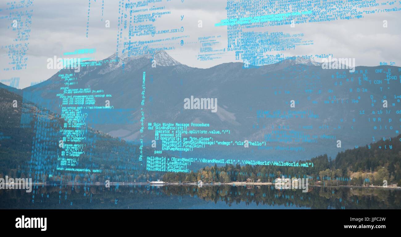 Tree in codes mountain hi-res stock photography and images - Alamy