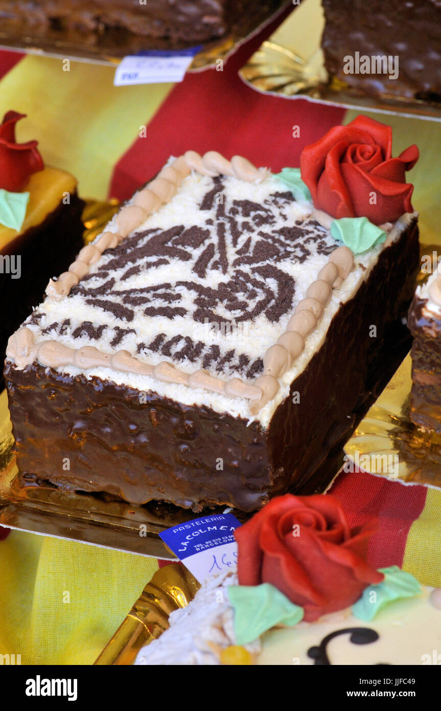 Cake. Saint George´s day Stock Photo - Alamy