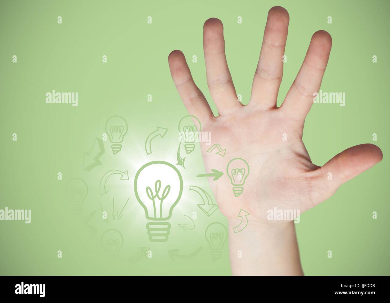 Hands human animation pointing copy hi-res stock photography and images ...