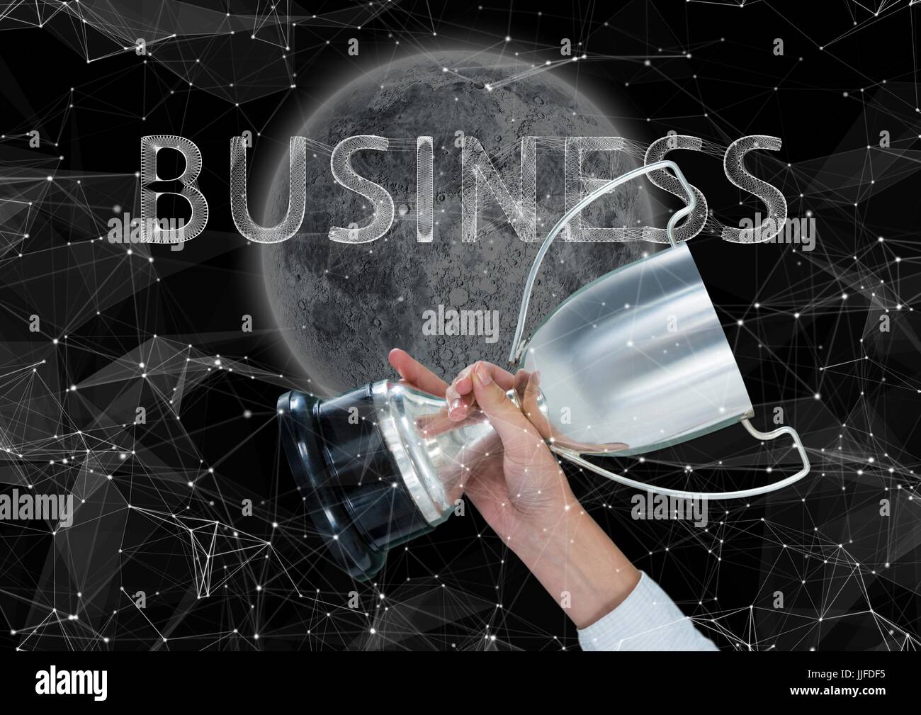 Moon trophy hi-res stock photography and images - Alamy