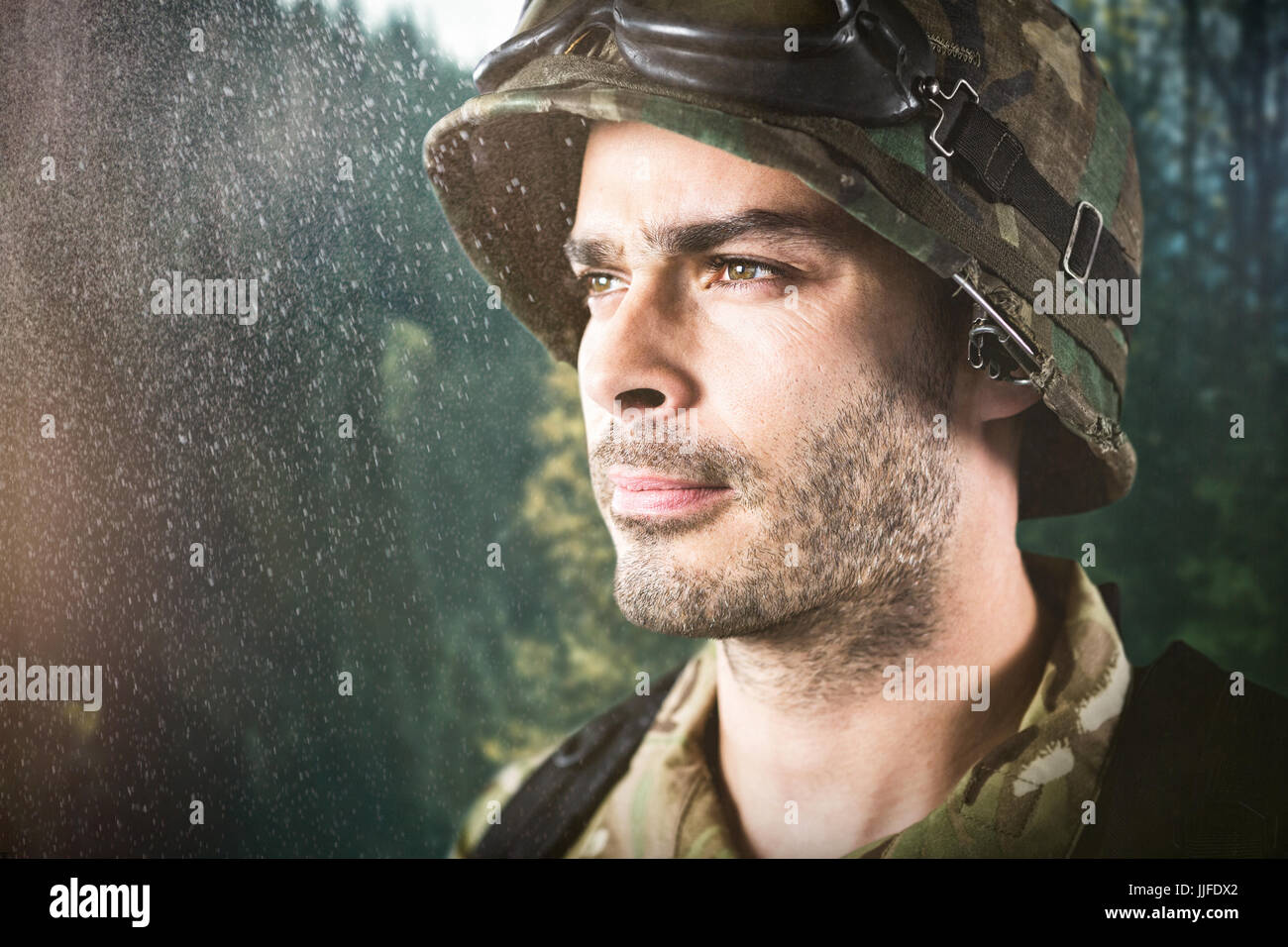 Man obscured trees hi-res stock photography and images - Alamy