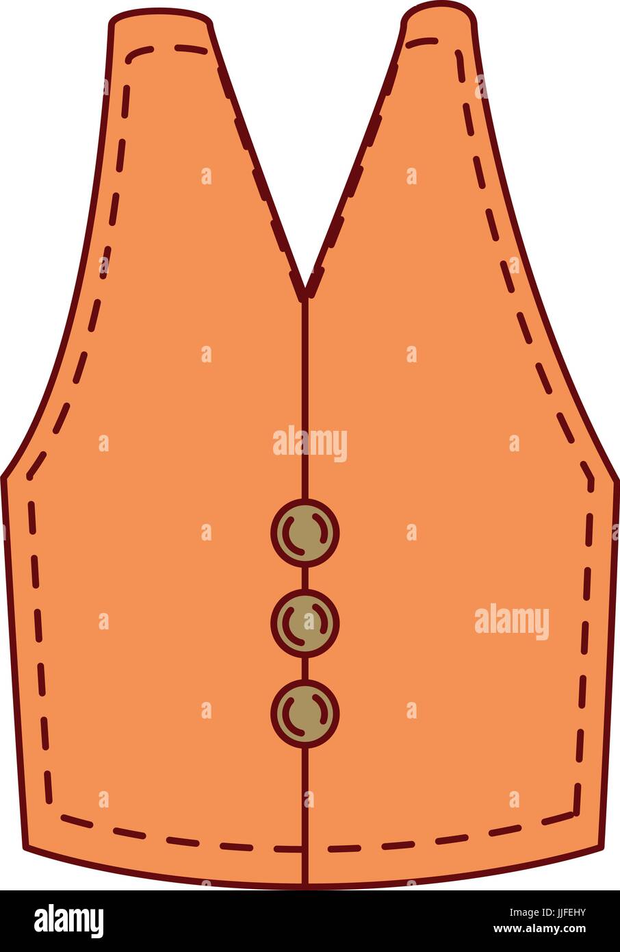 jacket construction isolated icon vector illustration design Stock ...