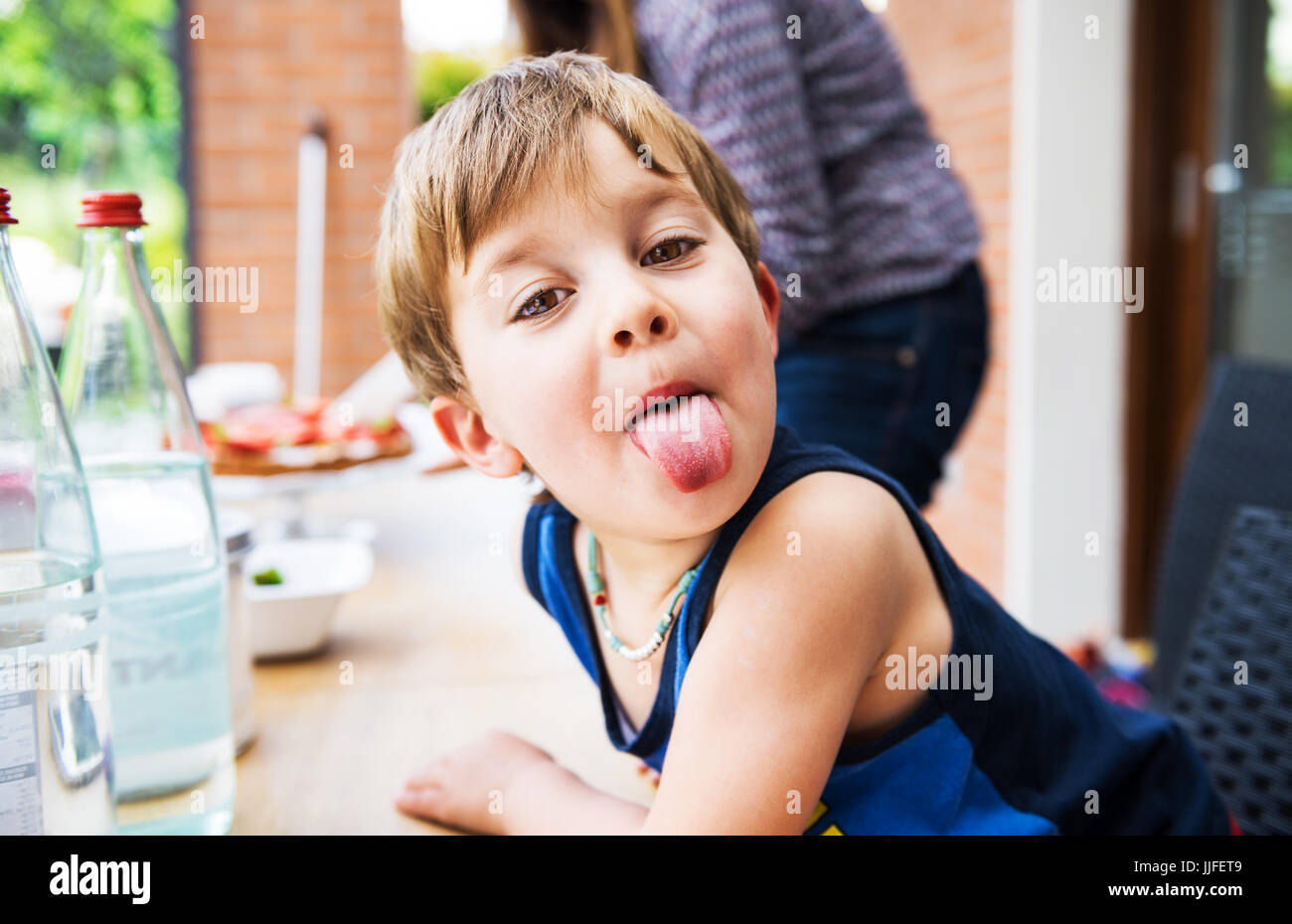 Child tongue hi-res stock photography and images - Alamy