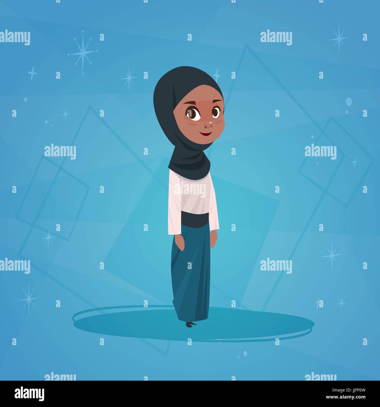 Muslim Girl Cartoon Characters
