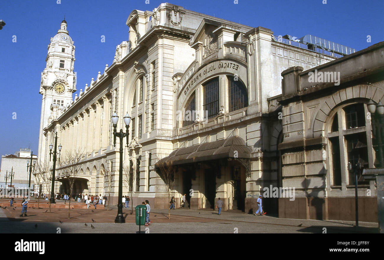 Estação Julio Prestes; São Paulo; Brazil Stock Photo - Alamy