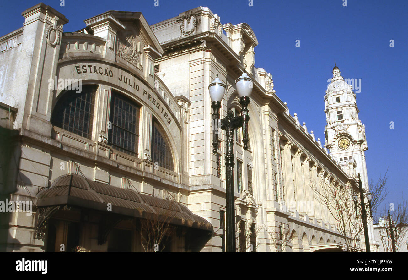 Estação Julio Prestes; São Paulo; Brazil Stock Photo - Alamy