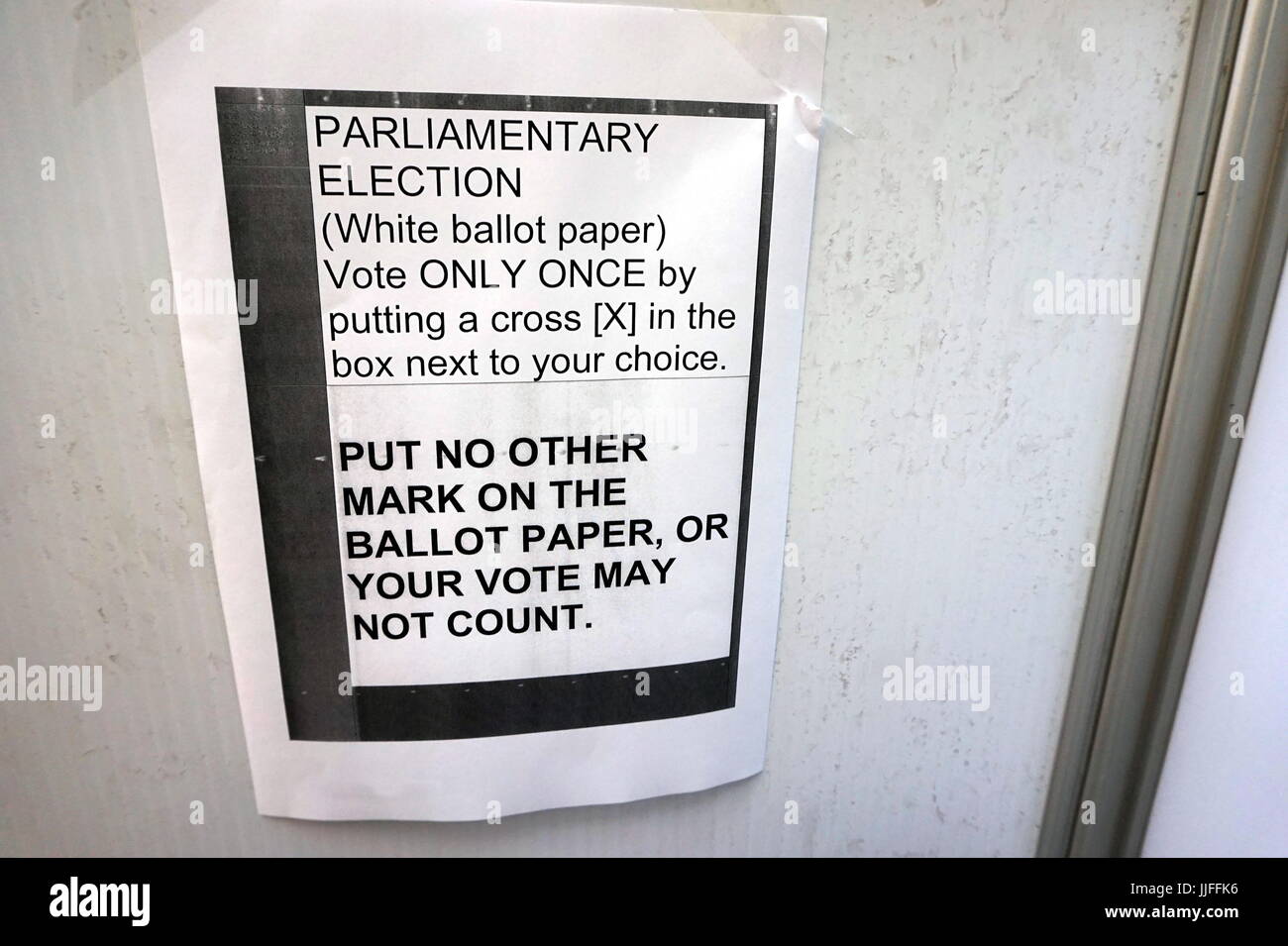 Voting slip hi-res stock photography and images - Alamy