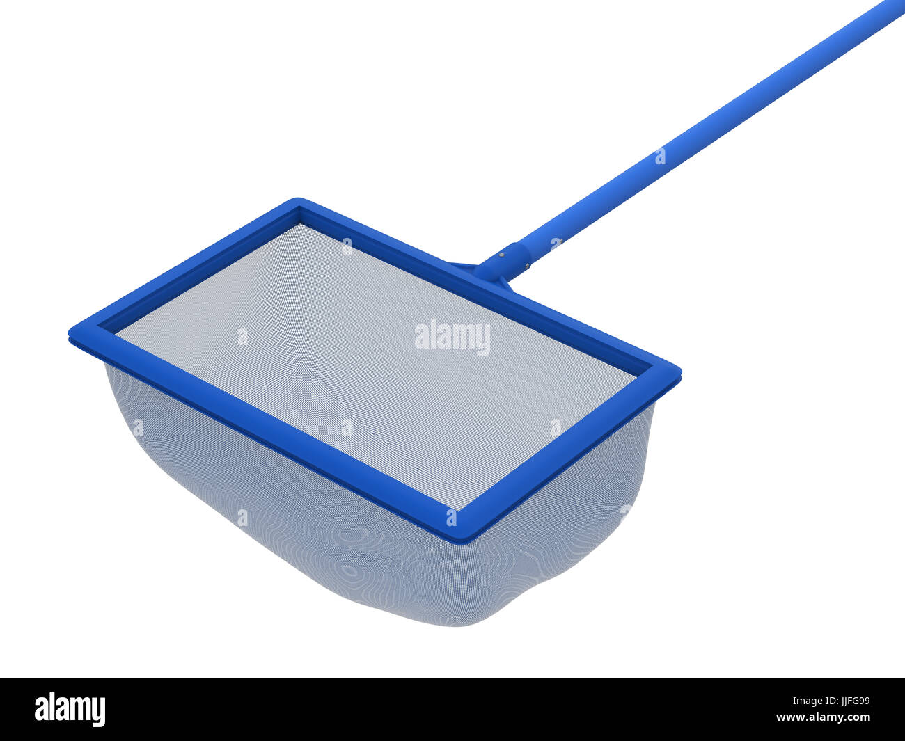 3d rendering landing net or fishing net isolated on white Stock Photo ...