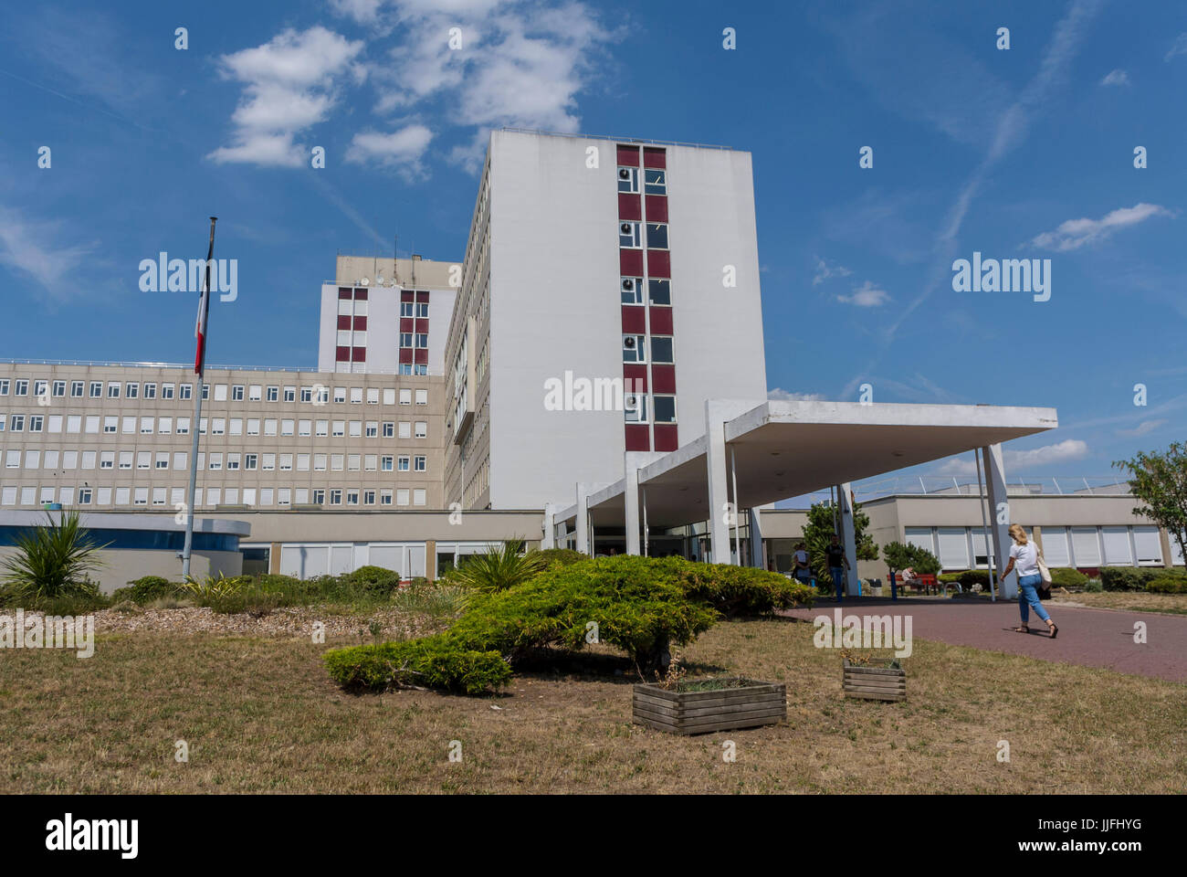 Colombes, France, French Public Hospital Building, Louis Mourier (Ap-Hp ...