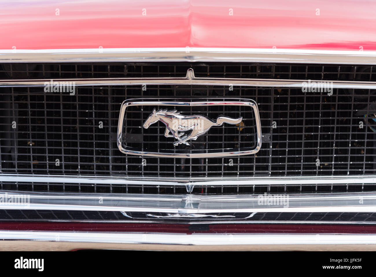 Ford mustang badge hi-res stock photography and images - Alamy