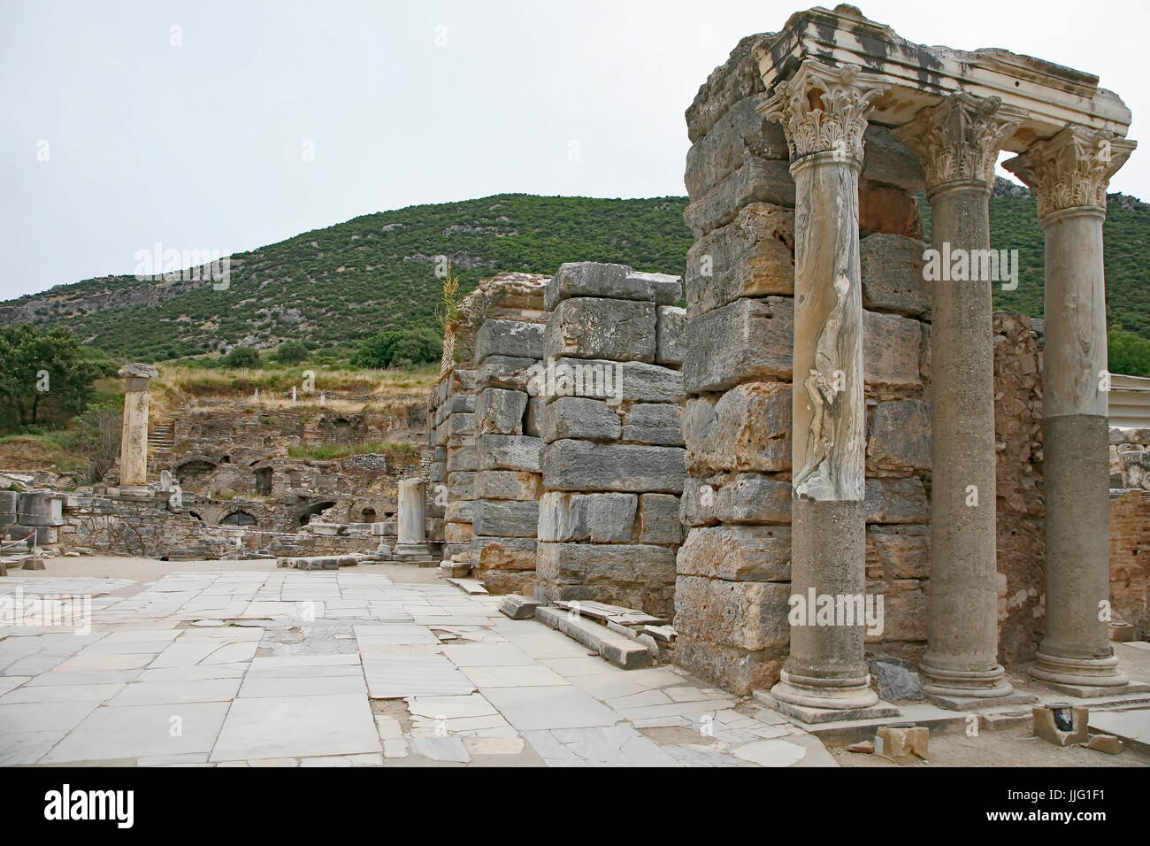 Ephesus Ancient City Stock Photo Alamy