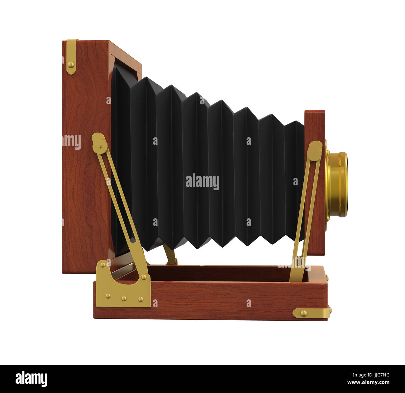 Vintage camera box Cut Out Stock Images & Pictures - Alamy