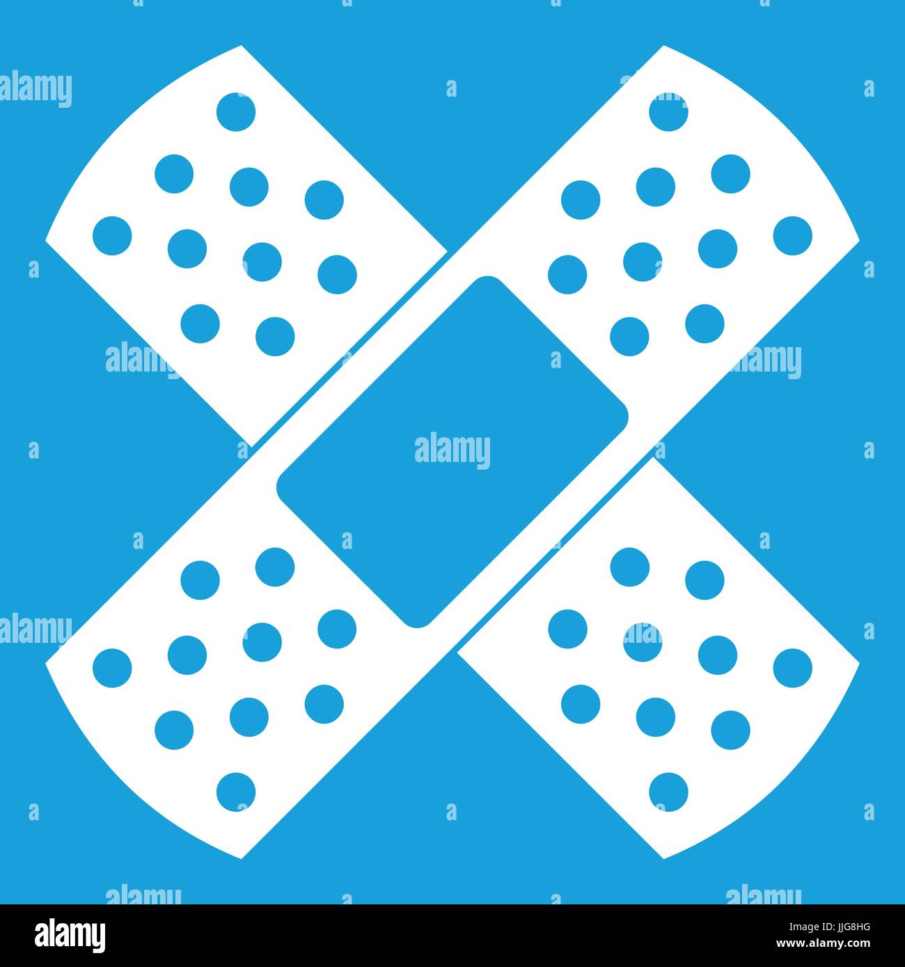 Patch icon white Stock Vector Image & Art - Alamy