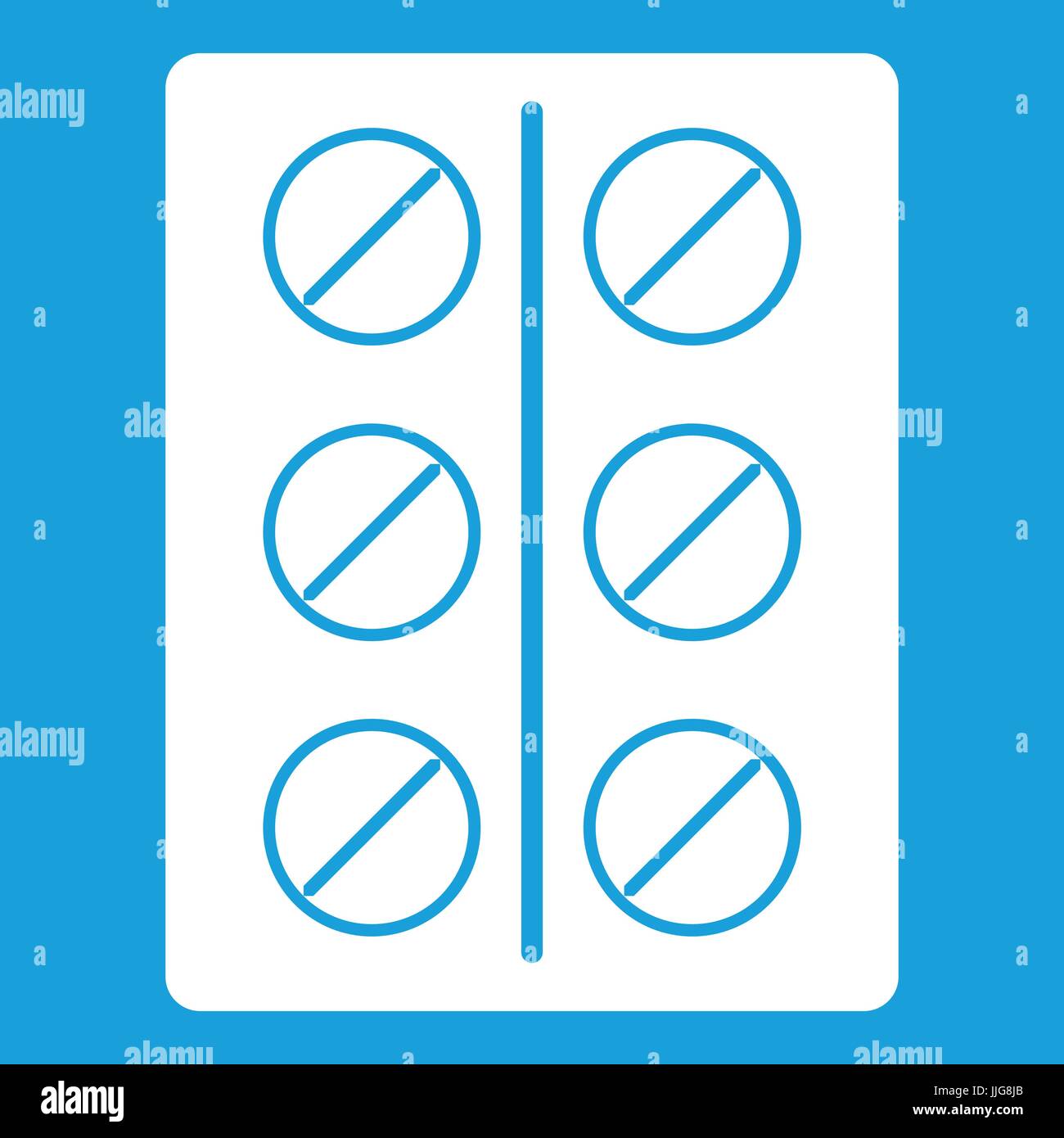Pills icon white Stock Vector Image & Art - Alamy