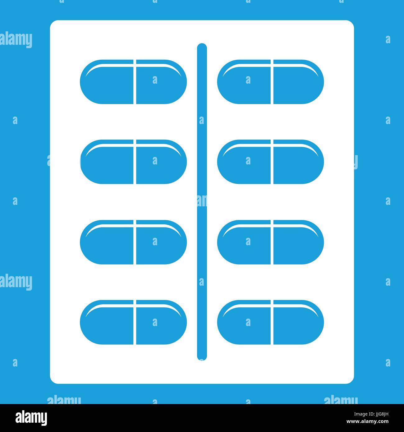 Capsules icon white Stock Vector Image & Art - Alamy