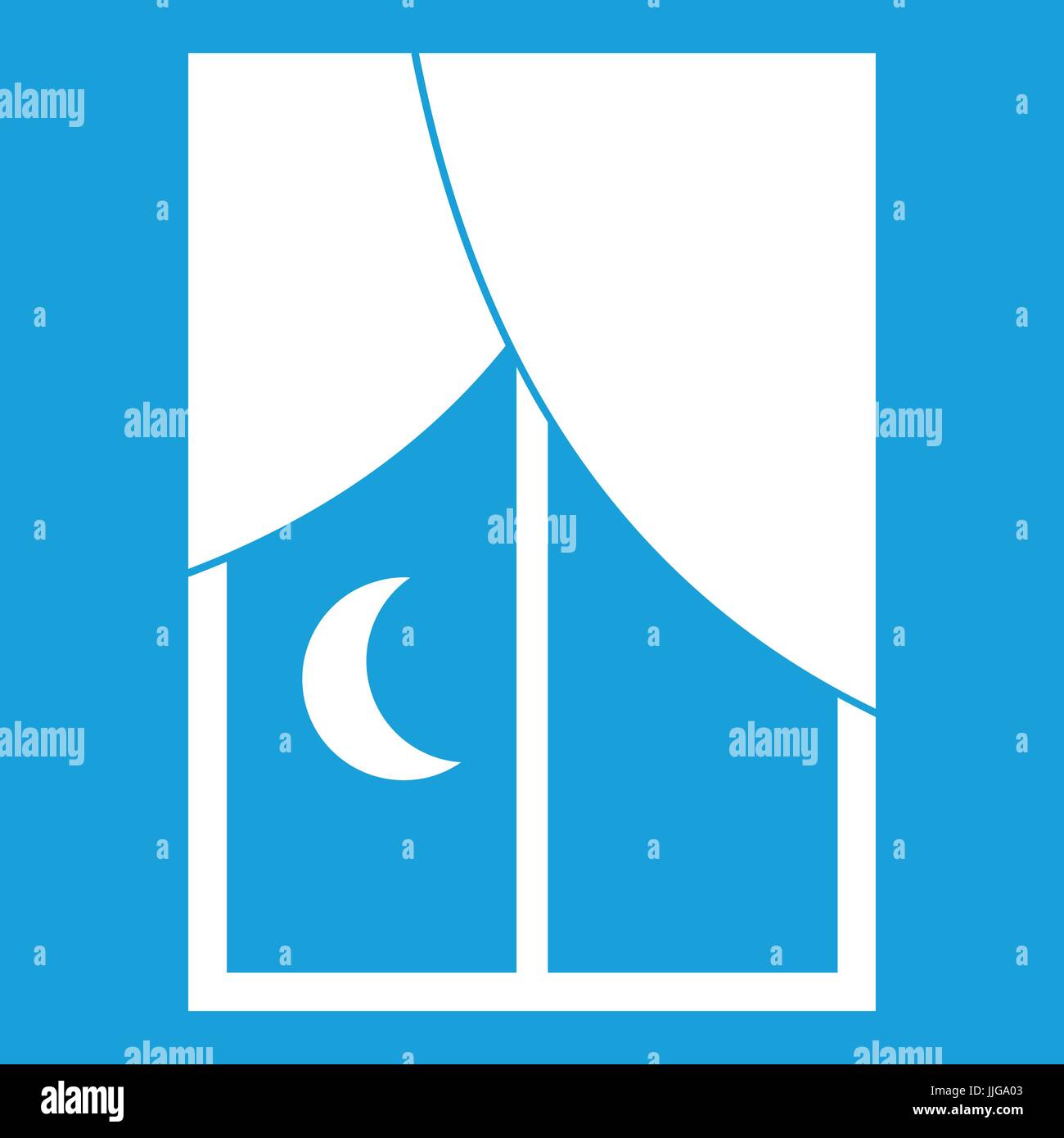 Child looking at moon window hi-res stock photography and images - Alamy