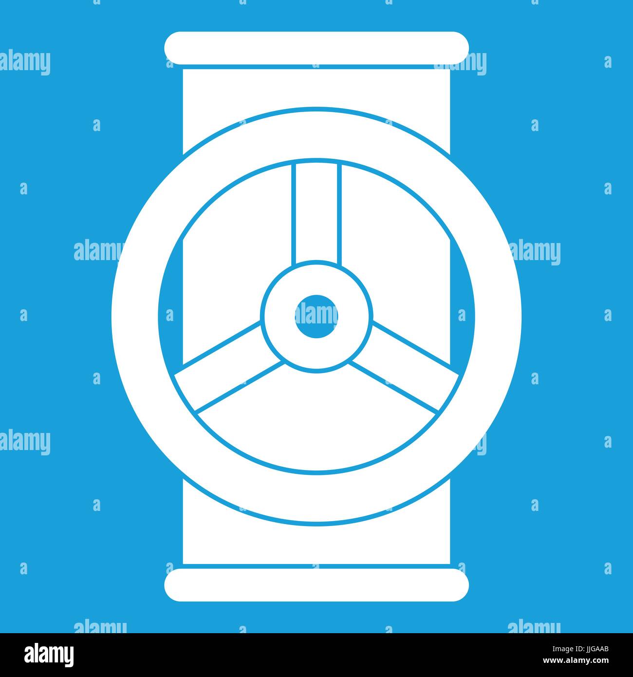 Valve icon white Stock Vector Image & Art - Alamy