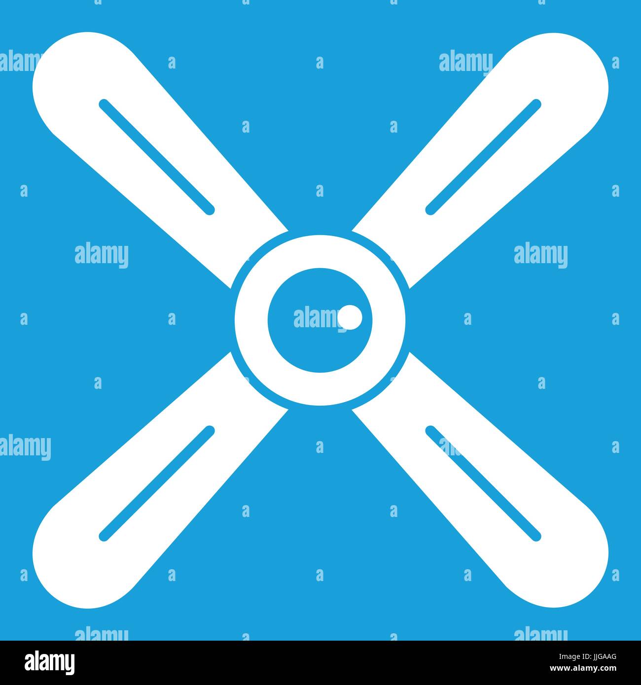 Propeller icon white Stock Vector Image & Art - Alamy