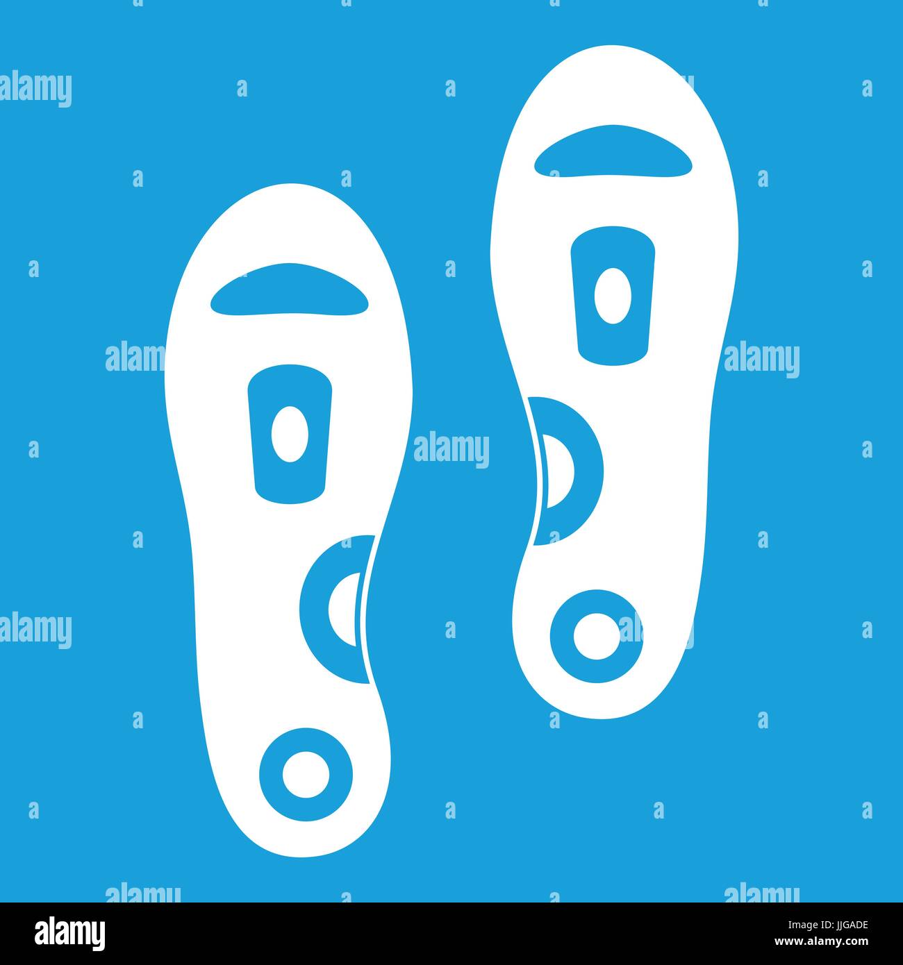Orthopedic insoles icon white Stock Vector Image & Art - Alamy