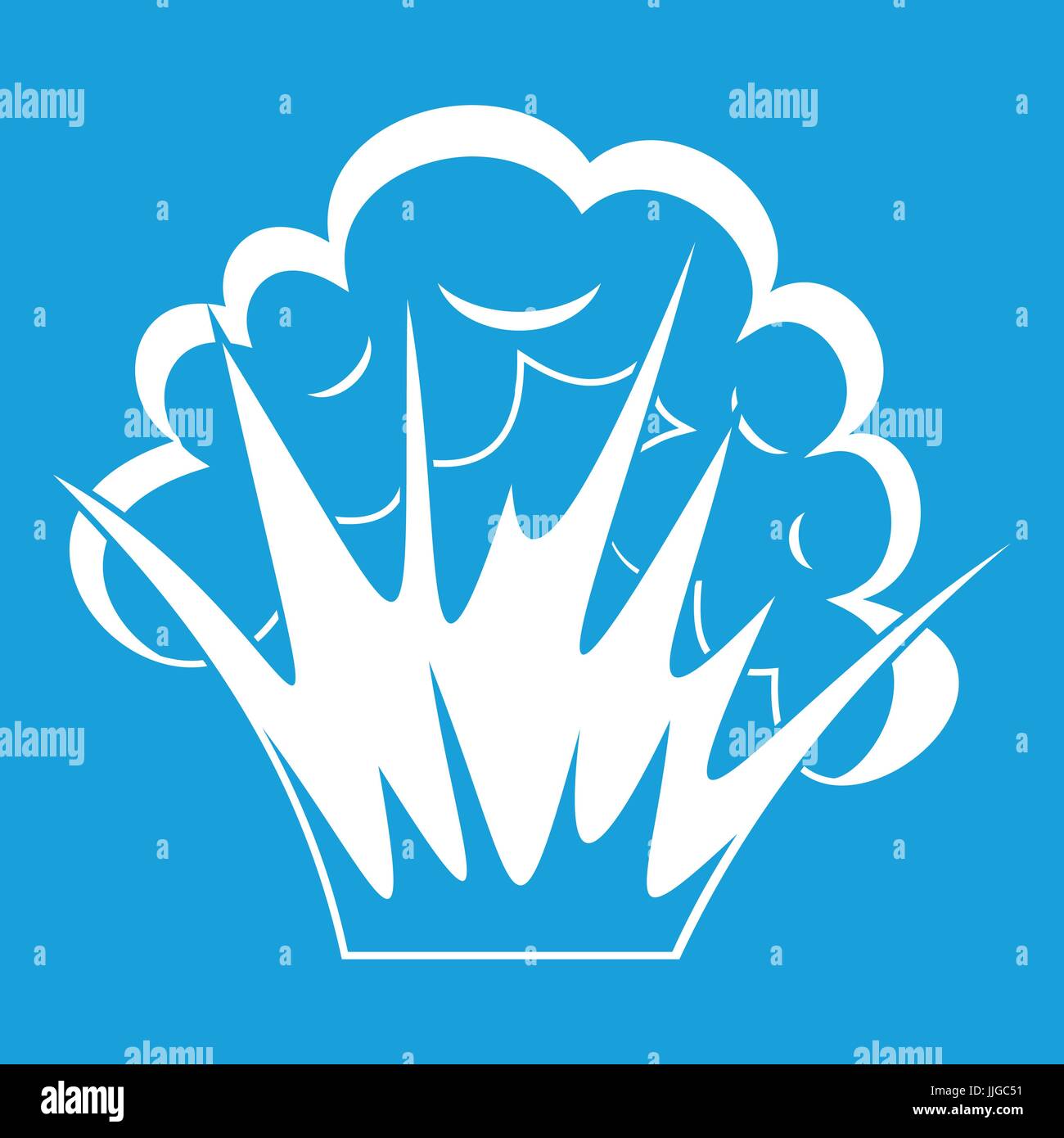 Bursting smoke bomb Stock Vector Images - Alamy