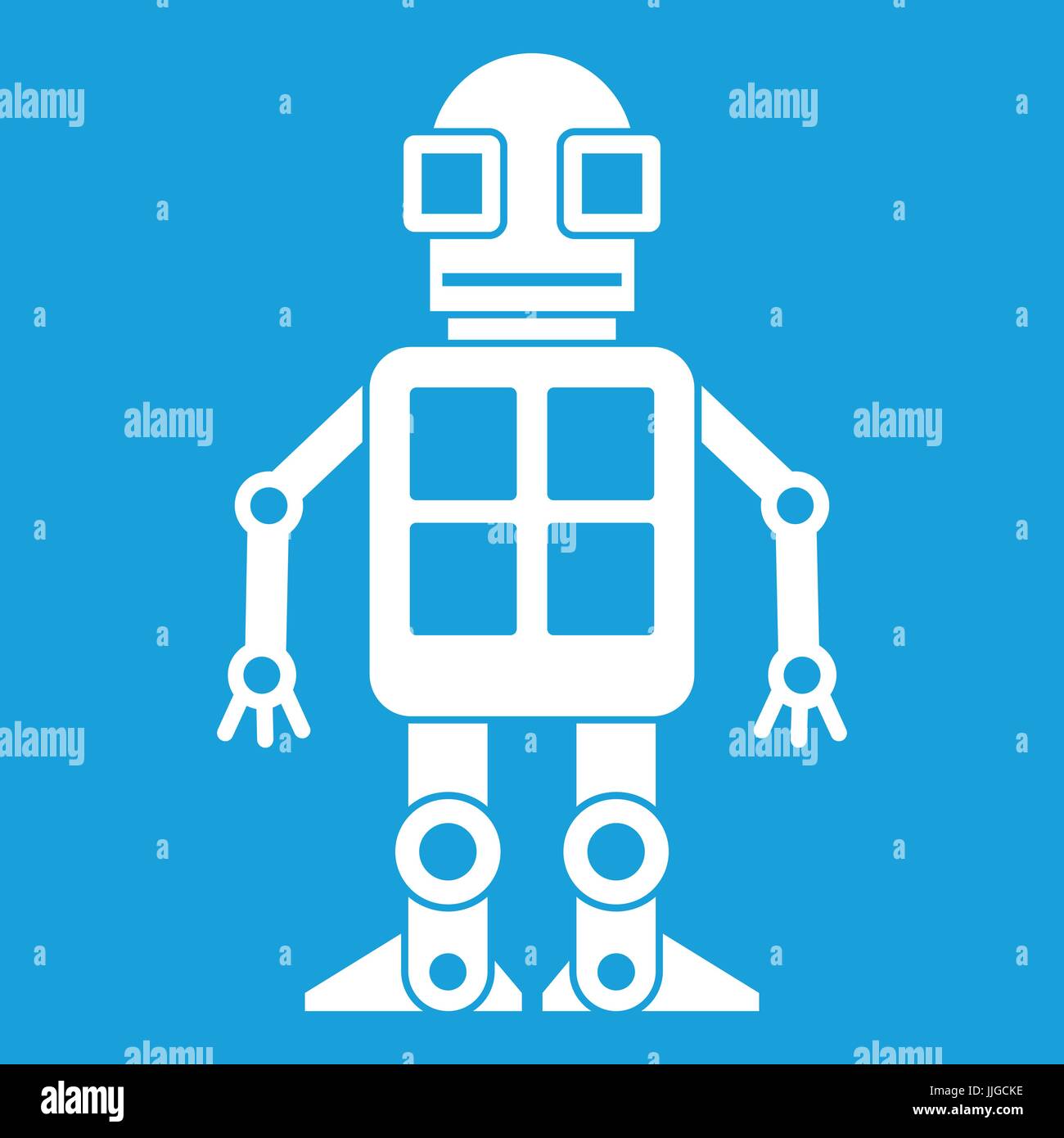 Artificial intelligence concept icon white Stock Vector Image & Art - Alamy