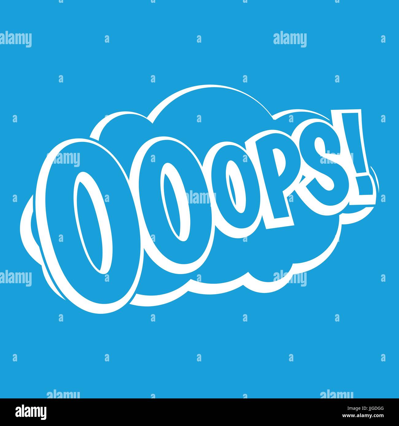 Ooops comic book explosion hi-res stock photography and images - Alamy