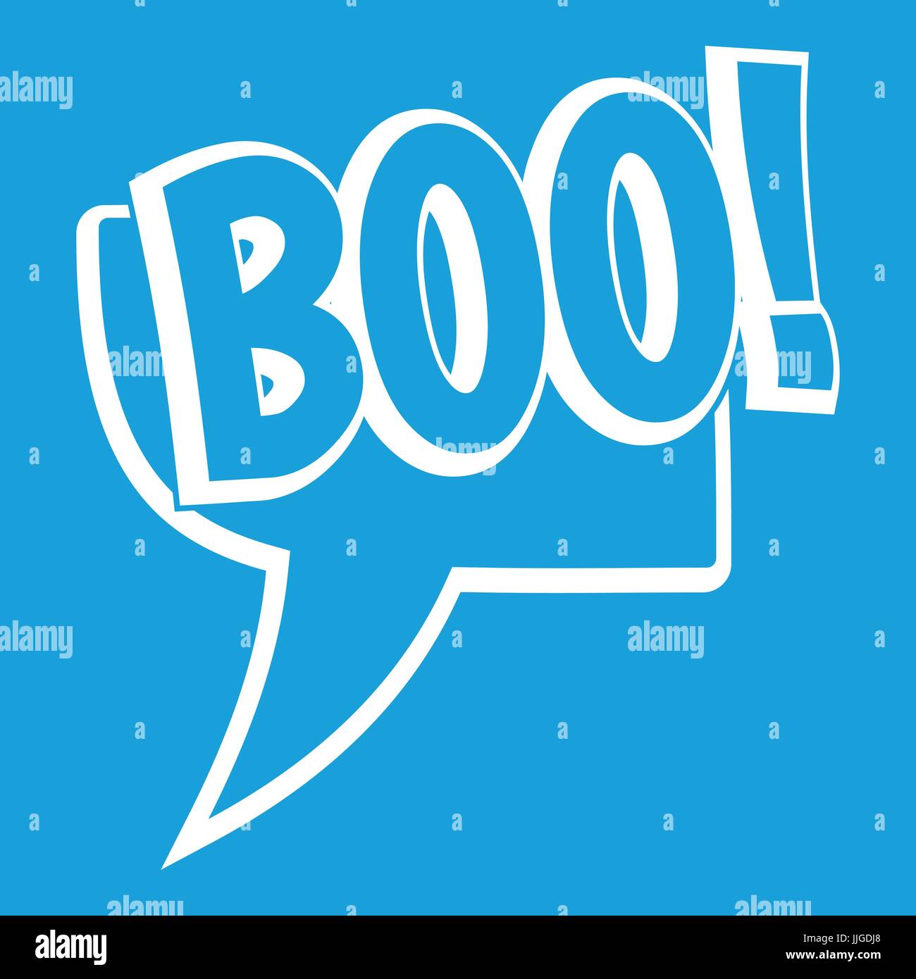 Boo comic word hi-res stock photography and images - Alamy