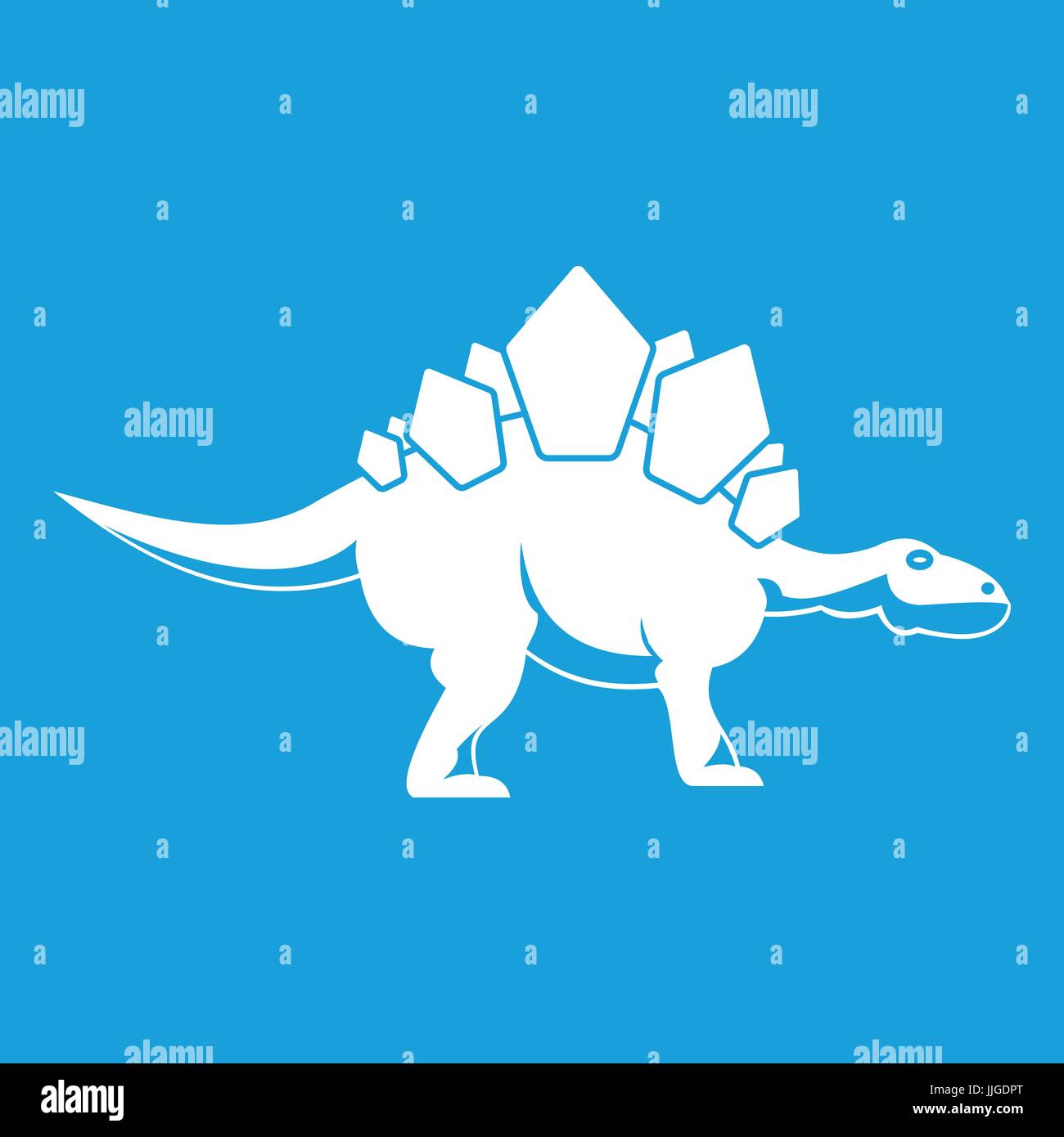 Stegosaurus model Stock Vector Images - Alamy