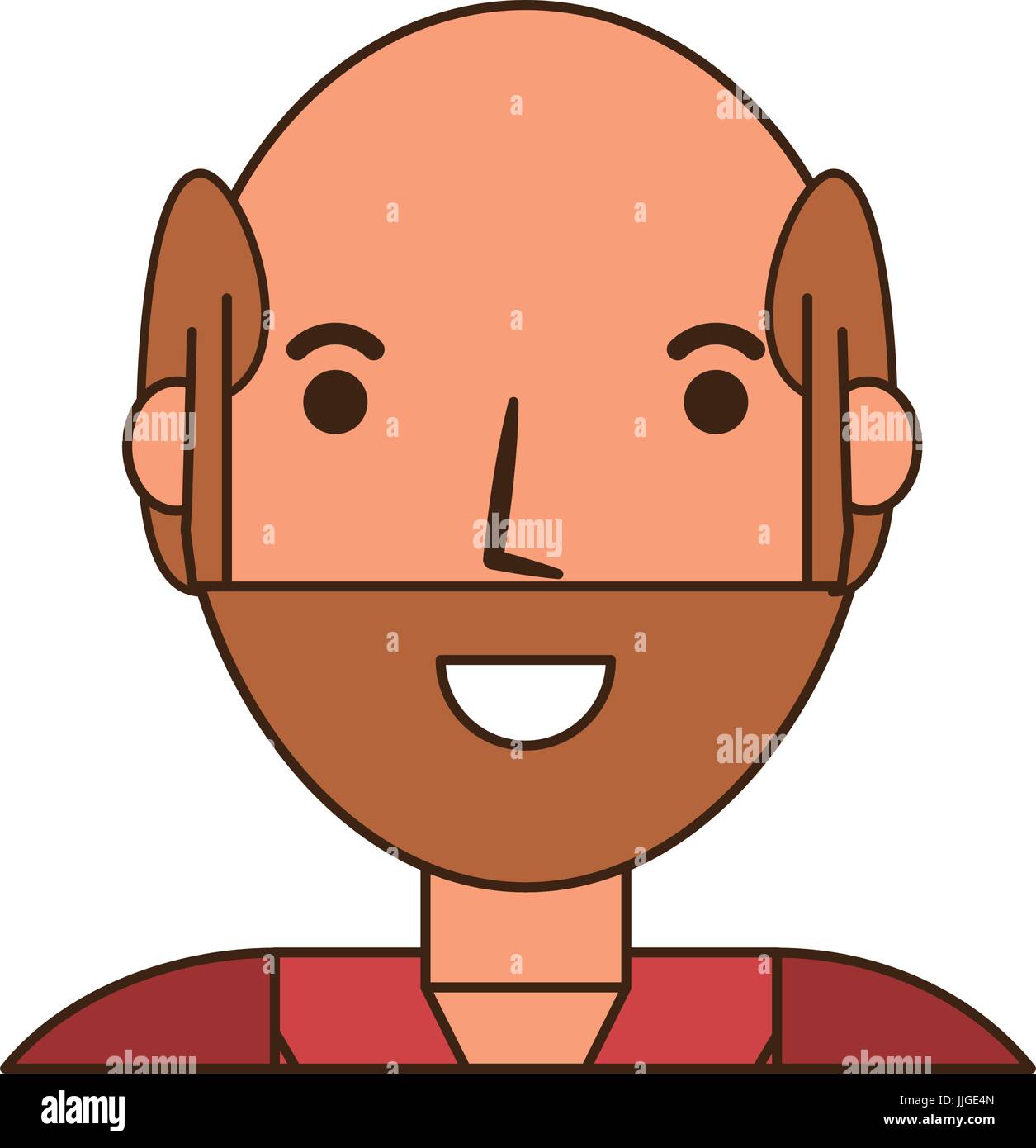 Old man cartoon icon vector illustration graphic design Stock Vector ...