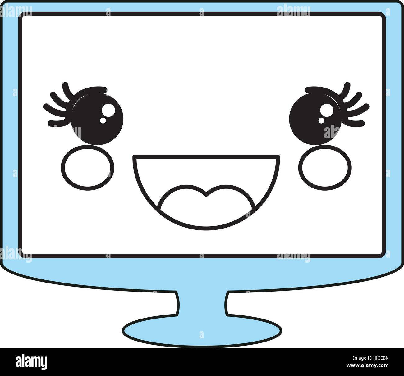 Cute tv Screen Stock Vector Image & Art - Alamy