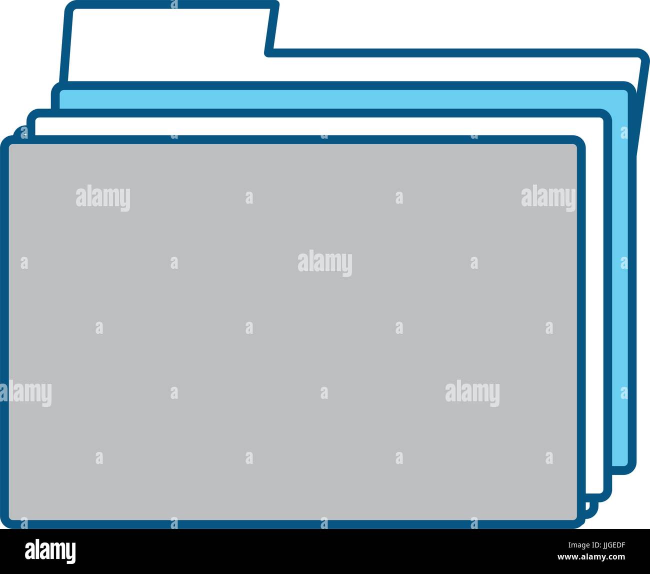 Office folder symbol Stock Vector Image & Art - Alamy