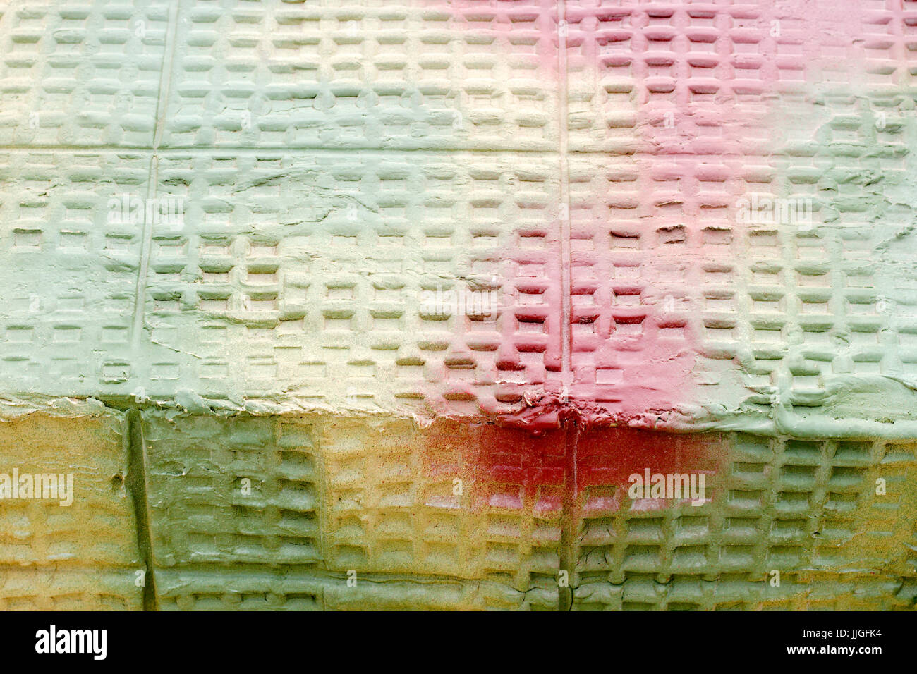 Background; zimmerit coating used on mid- and late-war German armored ...