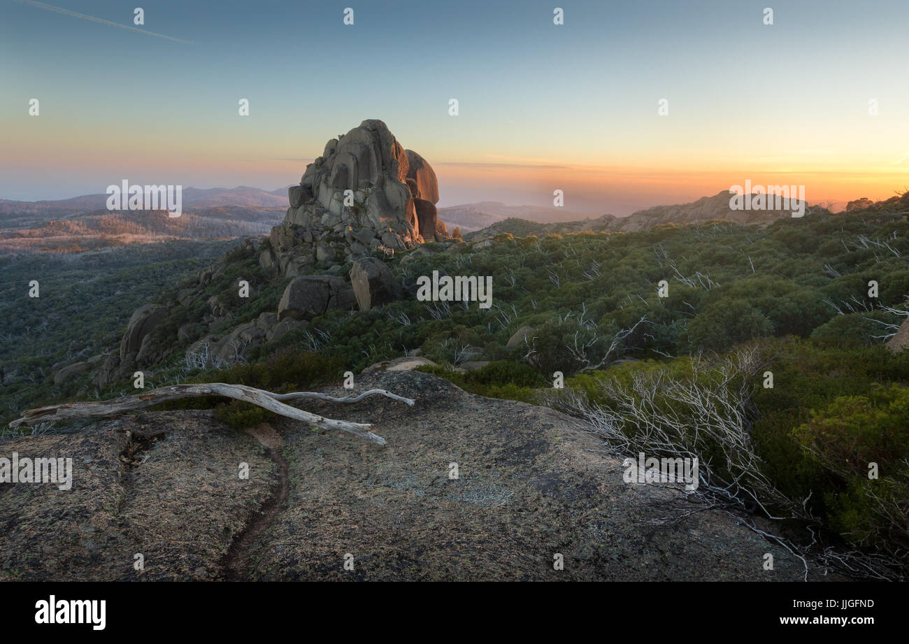 Cathedral Rock, Mount Buffalo National Park, Victoria, Australia Stock ...