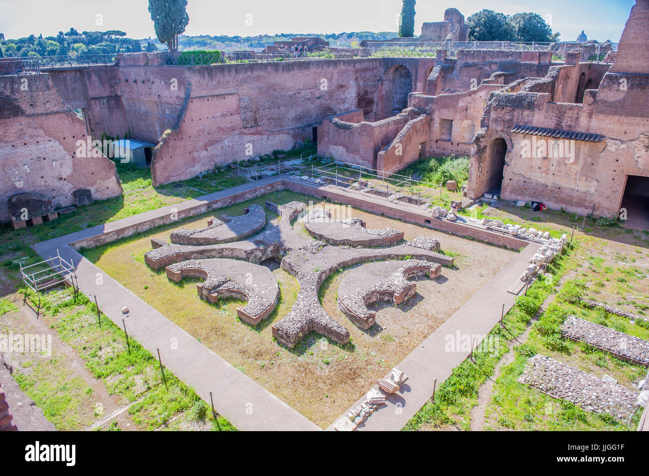 Domus augustana imperial palace built hi-res stock photography and ...