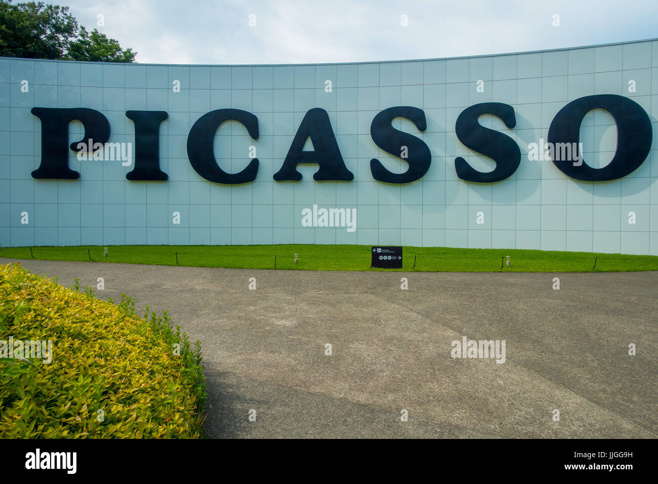 HAKONE, JAPAN - JULY 02, 2017: PICASSO building at he Hakone Open-Air ...