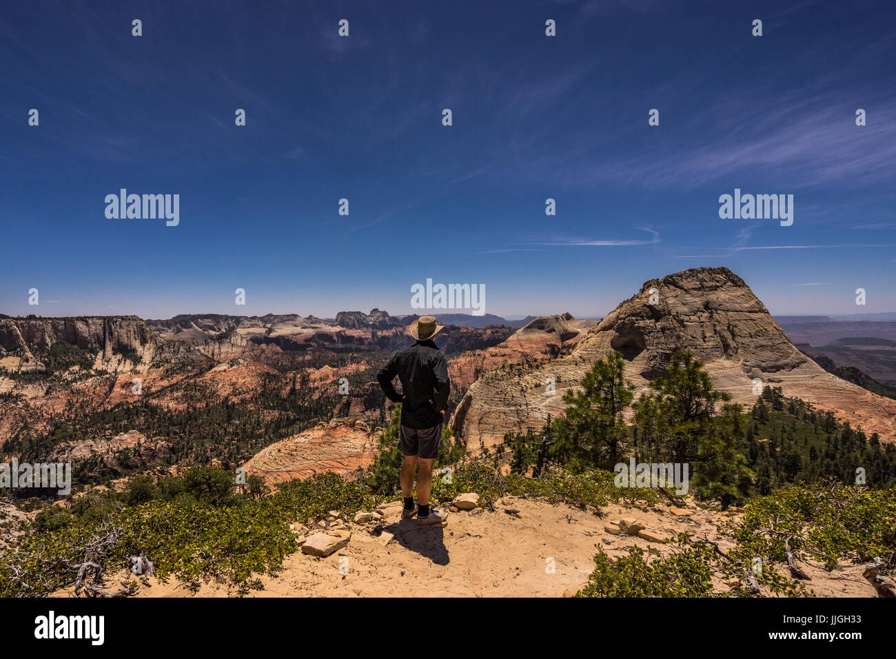 Northgate peaks zion national park hi-res stock photography and images ...