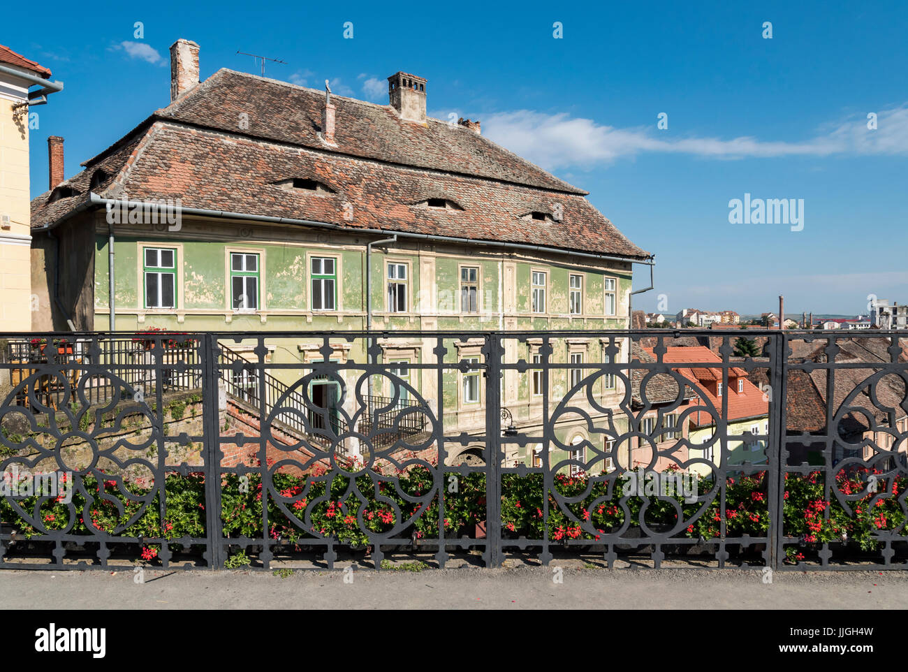 Bridge of Lies (Liars' Bridge), Sibiu, Romania Stock Photo - Alamy
