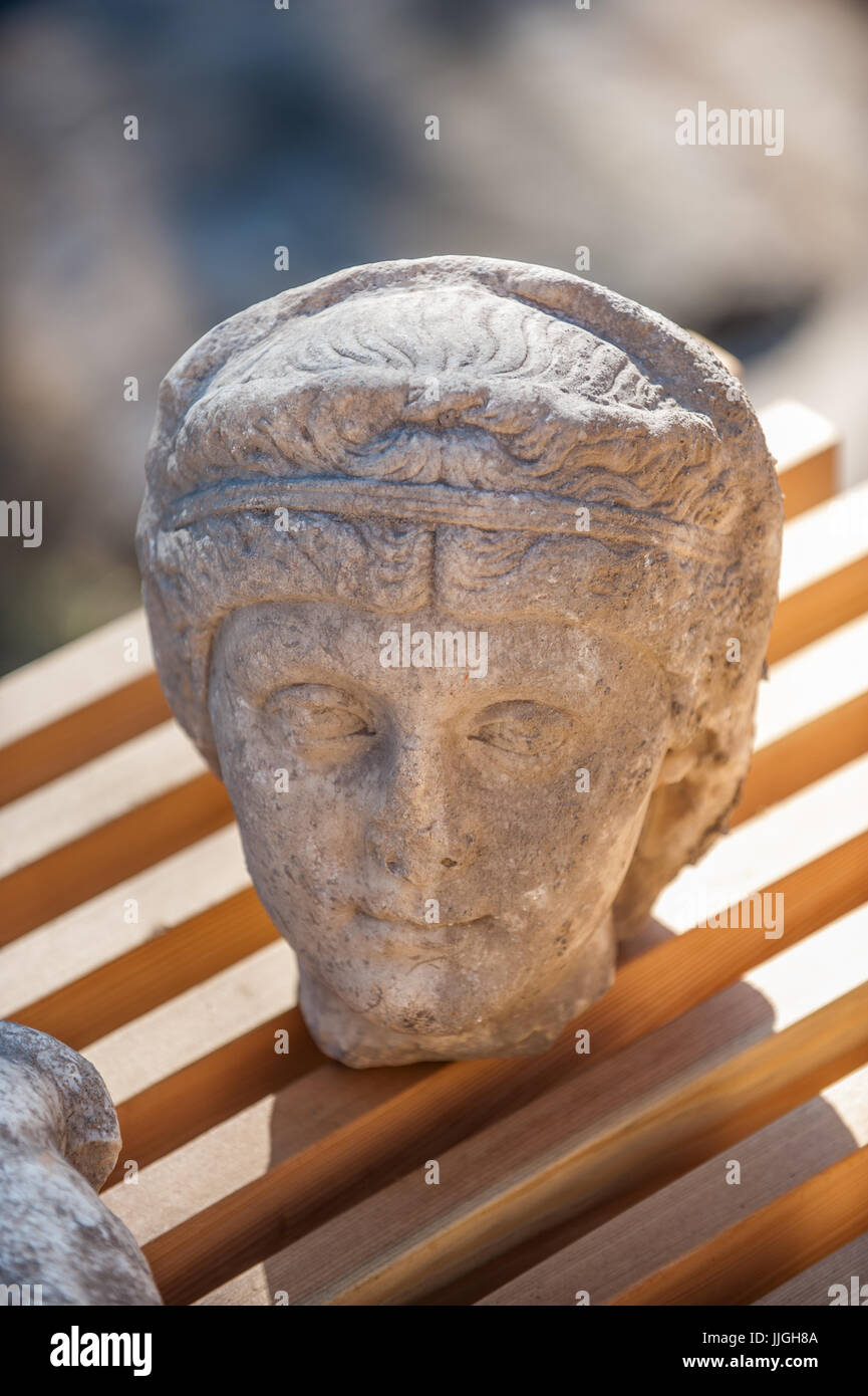 Roman archaeological finds in the Forum Romanum Stock Photo - Alamy