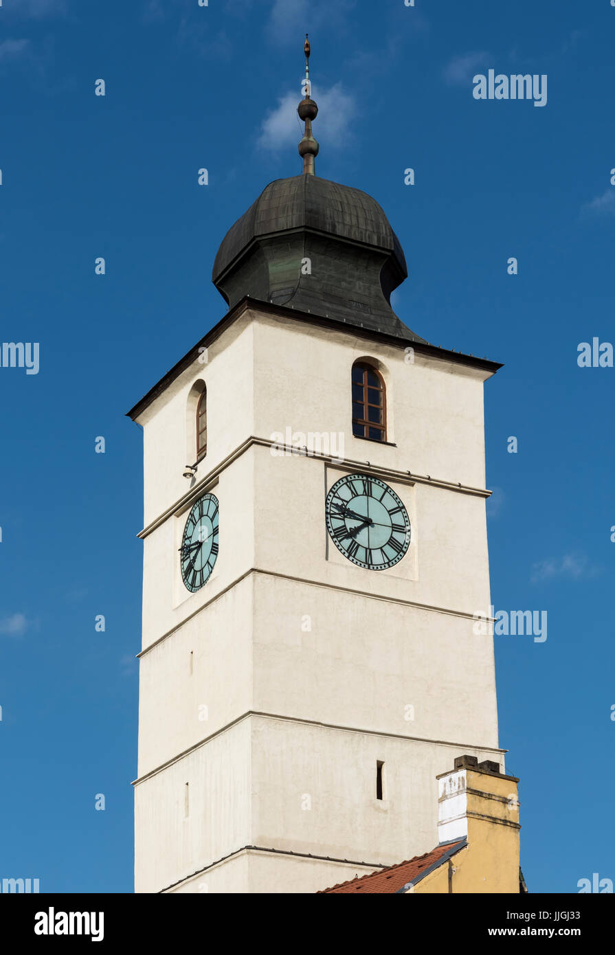 The Council Tower (Turnul Sfatului), Sibiu, Romania Stock Photo - Alamy