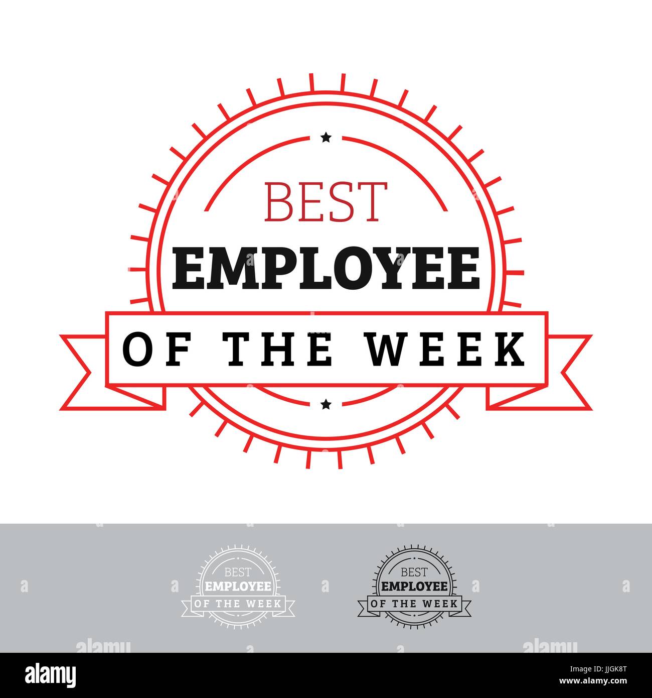 Employee of the Week vintage sign vector Stock Vector Image & Art - Alamy