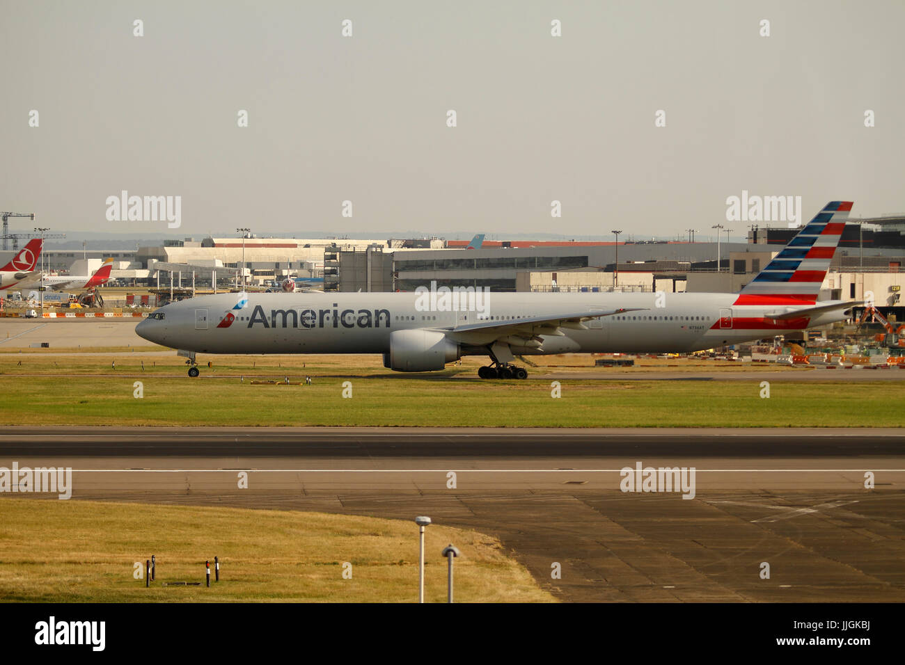 N736AT American Airlines Boeing 777-323(ER) The Boeing 777 is a family ...