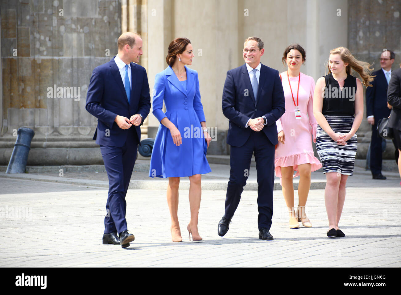Berlin, Germany. 19th July, 2017. Prince William, Duke of Cambridge and ...