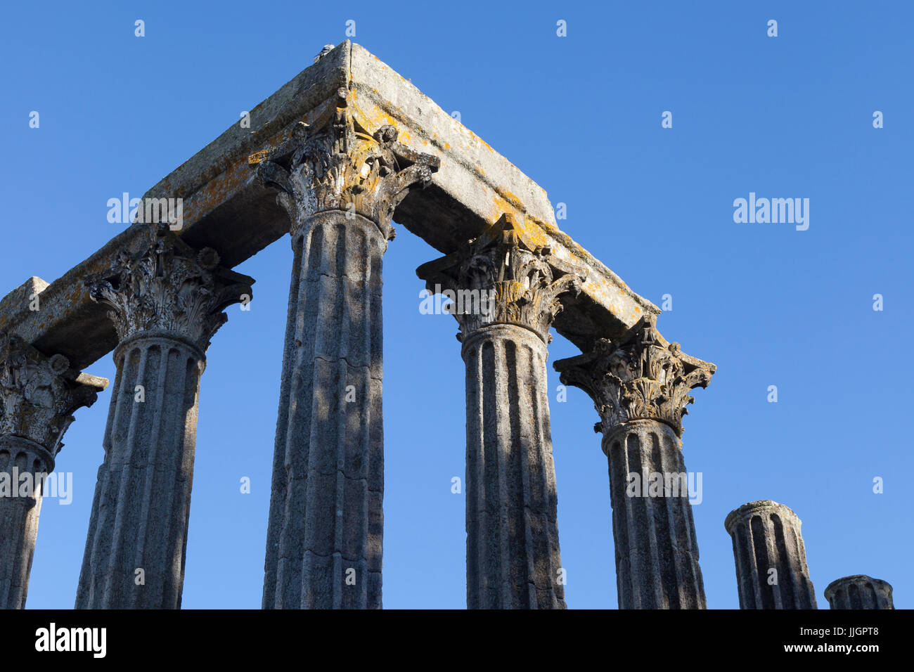 Évora, Portugal: Roman Temple of Évora. The ancient temple, believed to ...