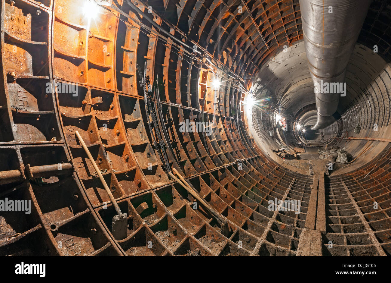 Tunnel under construction hi-res stock photography and images - Alamy