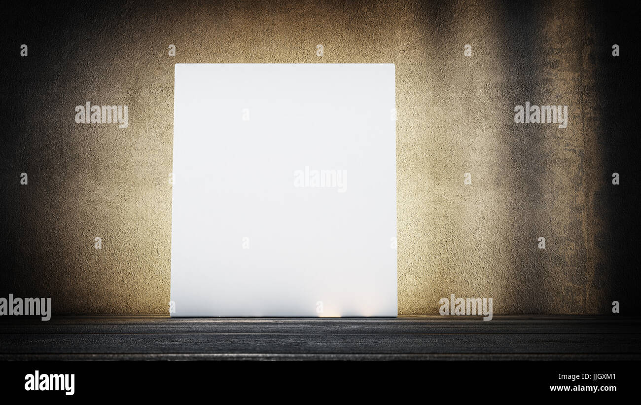 White box space Stock Photo - Alamy