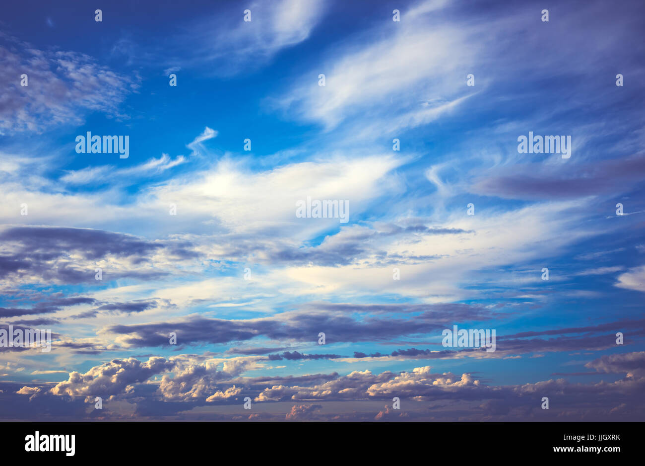 Cloudy sky weather panorama background Stock Photo - Alamy