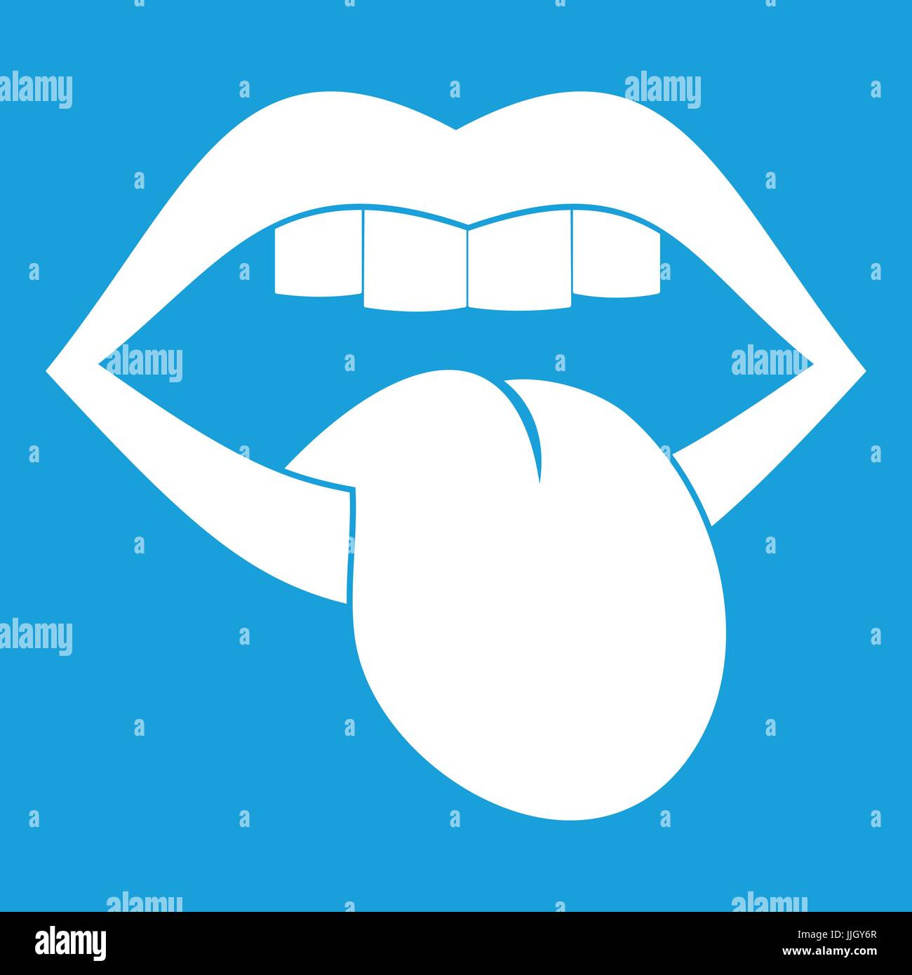 Rock emblem icon white Stock Vector Image & Art - Alamy