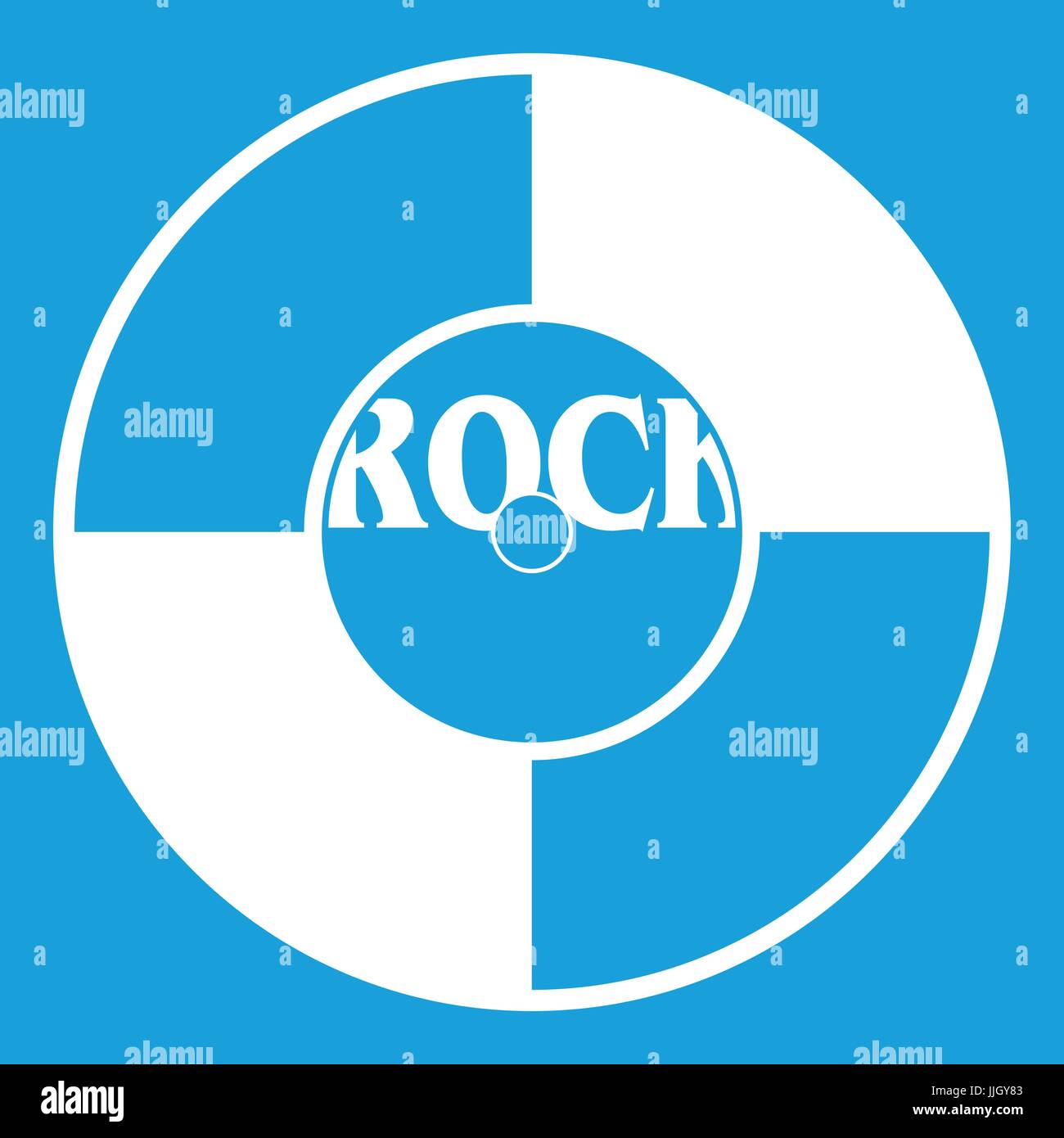 Vinyl icon white Stock Vector Image & Art - Alamy