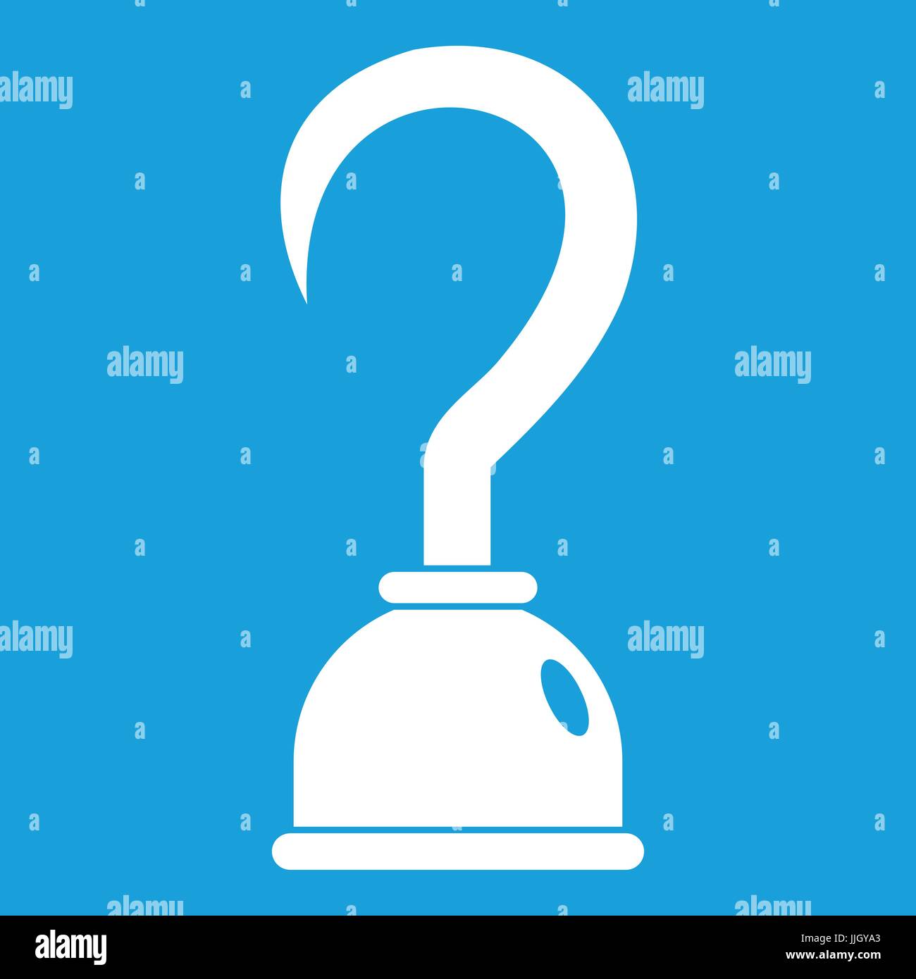 Ship cable and hook Stock Vector Images - Alamy