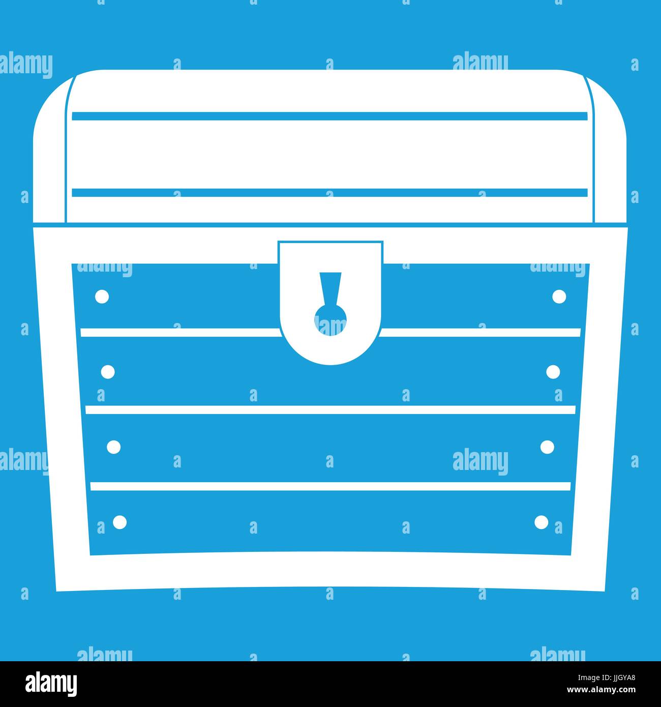 Chest icon white Stock Vector Image & Art - Alamy